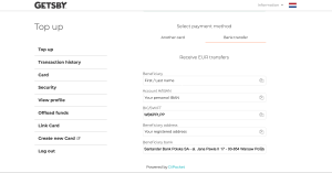 Virtual Green Card - Getsby