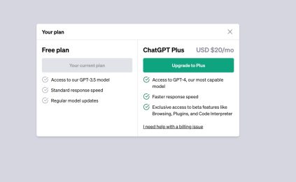 How to subscribe or upgrade to ChatGPT Plus - Getsby