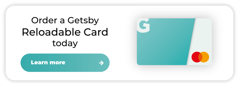 What are reloadable cards and how do they work - Getsby