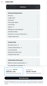 X Premium: What is it and how to subscribe - Getsby